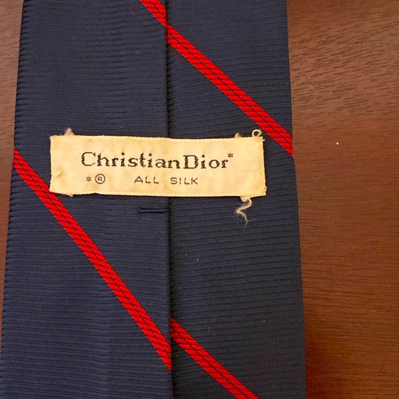 Dior | Accessories | Vintage Christian Dior Silk Tie | Poshmark